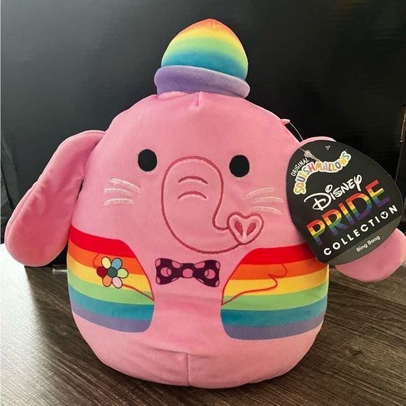 Disney | Toys | Disney Original Squishmallows Bing Bng Disney Pride ...